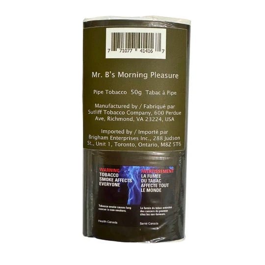 Mr. B's Morning Pleasure 50g Pipe Tobacco – Hemingway Cigars